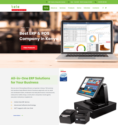 POS system web design - Kevsam Solutions
